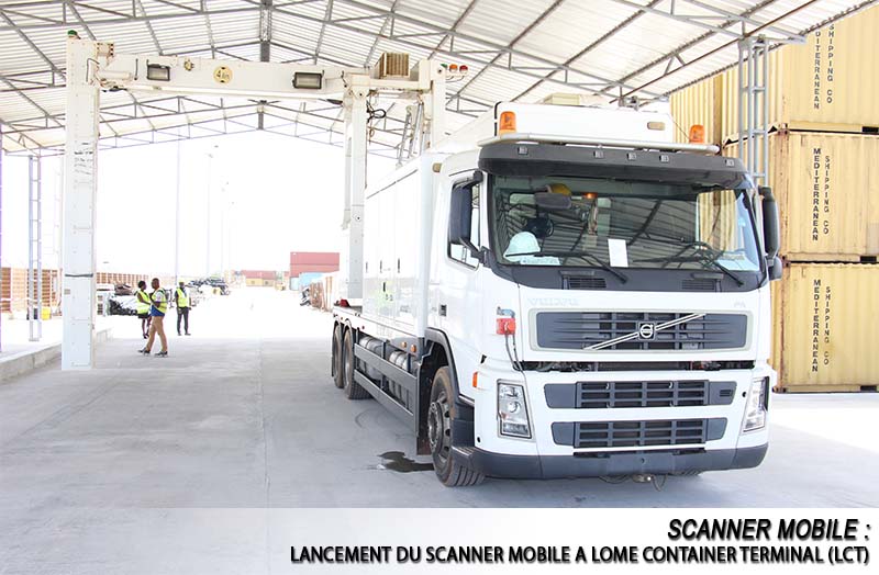 LANCEMENT DU SCANNER MOBILE A LOME CONTAINER TERMINAL (LCT)