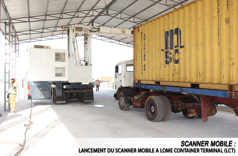 LANCEMENT DU SCANNER MOBILE A LOME CONTAINER TERMINAL (LCT)