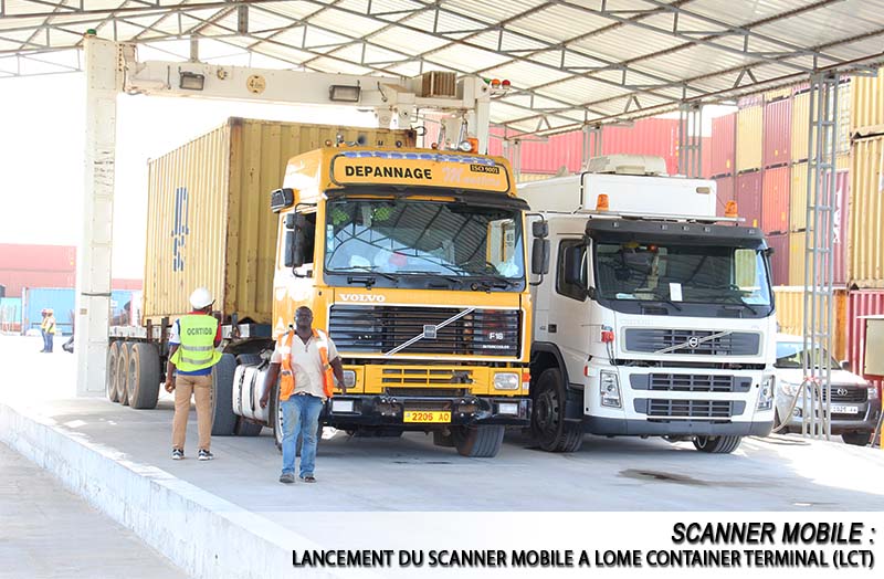 LANCEMENT DU SCANNER MOBILE A LOME CONTAINER TERMINAL (LCT)