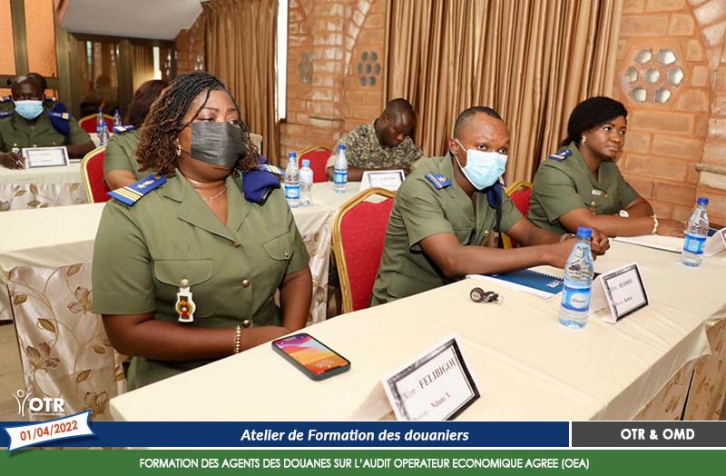 FORMATION DES AGENTS DES DOUANES SUR L’AUDIT OPERATEUR ECONOMIQUE AGREE ...